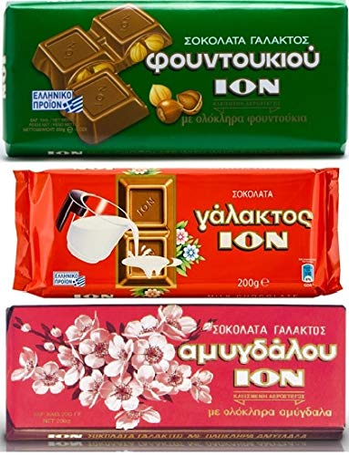 Amazon.com: Ion Chocolate 200g Bundle of 3 Flavors : Grocery & Gourmet Food