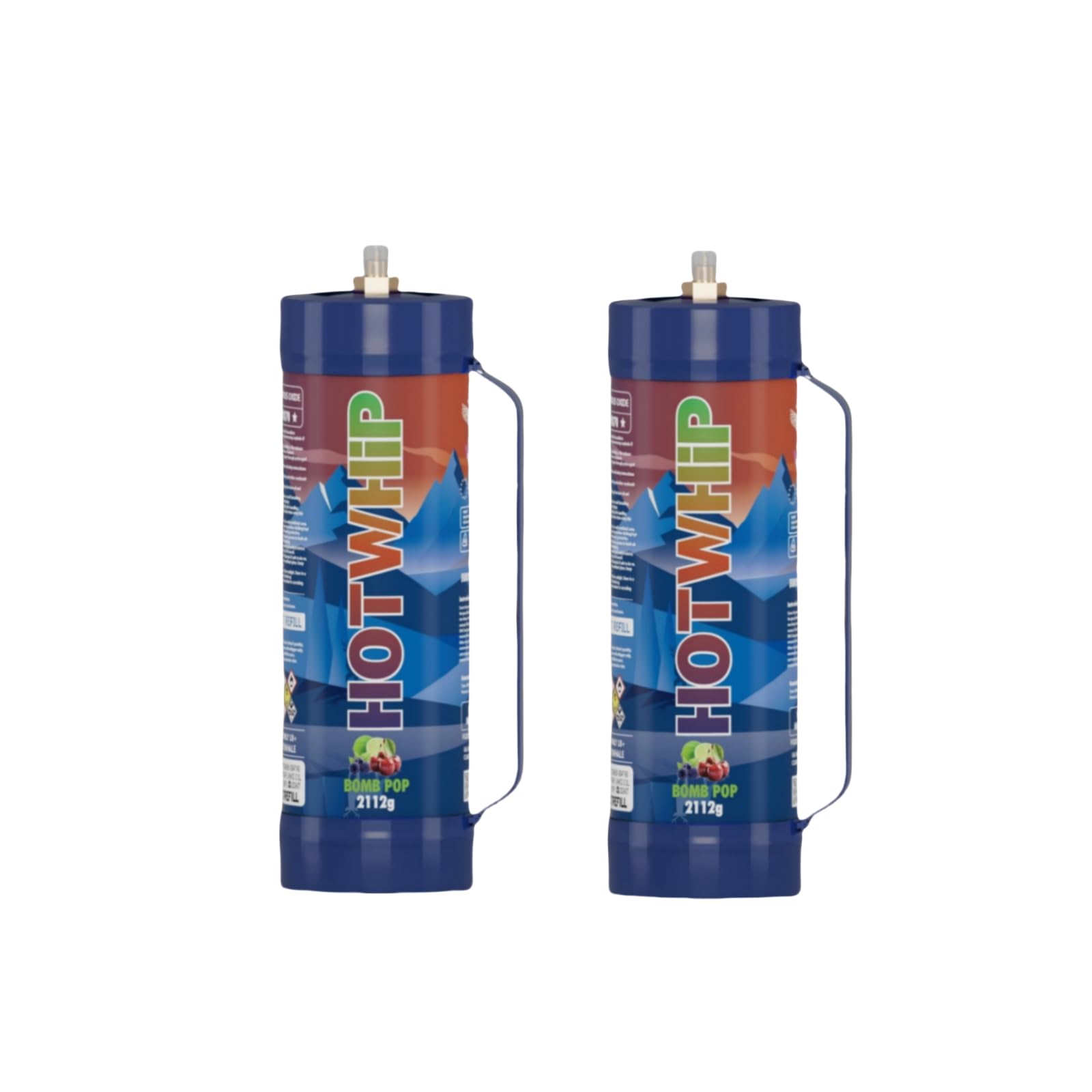 Amazon.com: Hotwhip Whipped Cream Charger 2112g×2 3.3L Whip Cream ...