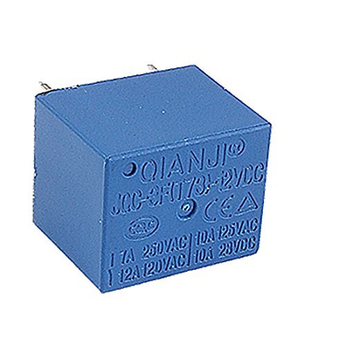 3NH® JQC-3F(T73) DC 12V 5PIN 250VAC 28VDC Power Relay : Amazon.in ...