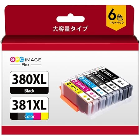 Amazon.co.jp: 【WYFYINK】キヤノン用 Canon BCI-381 BCI-380 XL 互換 インク PIXUS TS8430 TS8330 TS8230 TS8130 大 ...