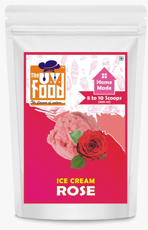 The U.V. FOOD Instant Mix/Premix Rose Ice Cream Mix Powder | Easy to ...