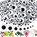 Amazon.com: 2000pcs 6mm to 30mm Googly Eyes Self Adhesive for Crafts, 8 ...