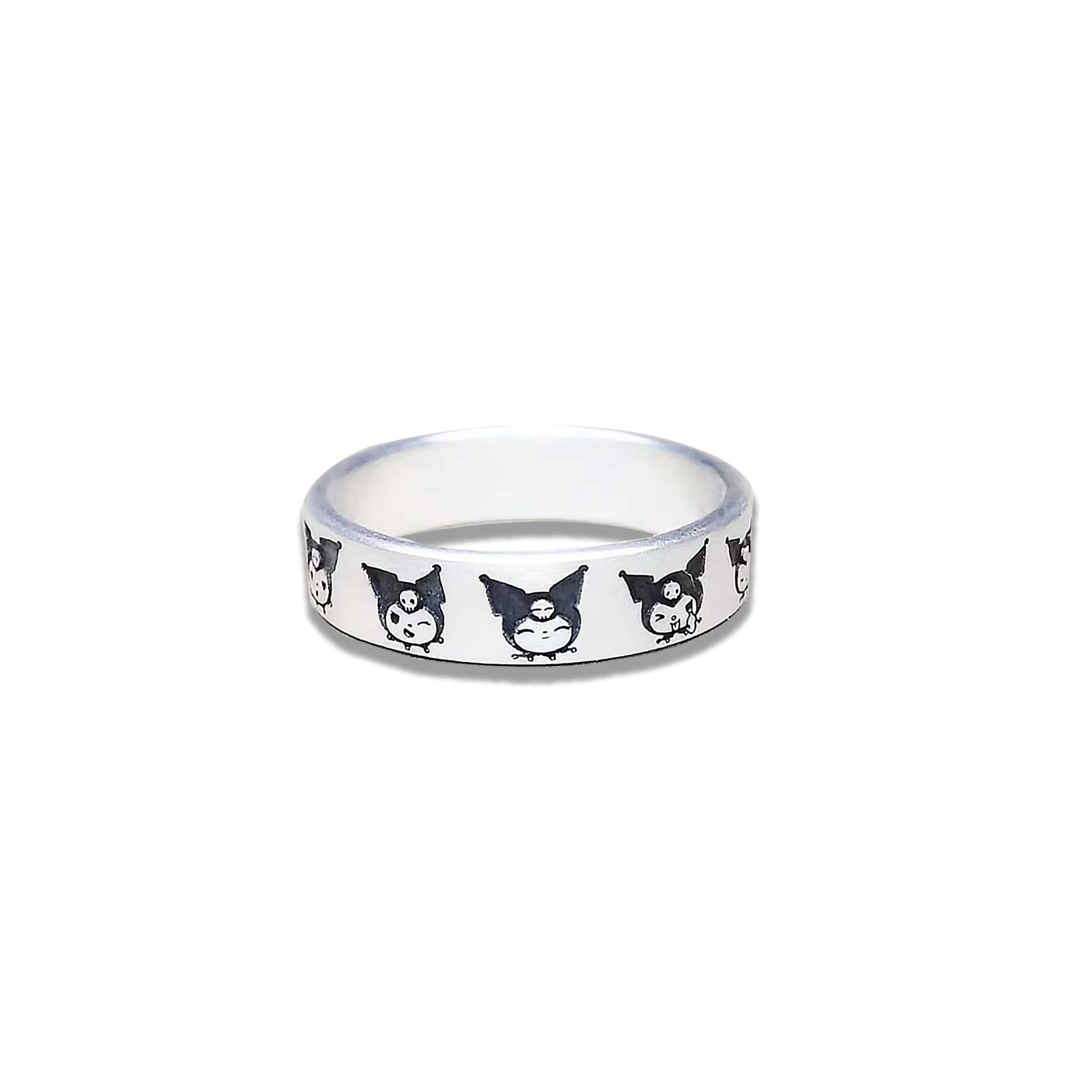 Buy Kuromi Ring, Kuromi and My Melody Ring, Kuromi Adjustable Open ...
