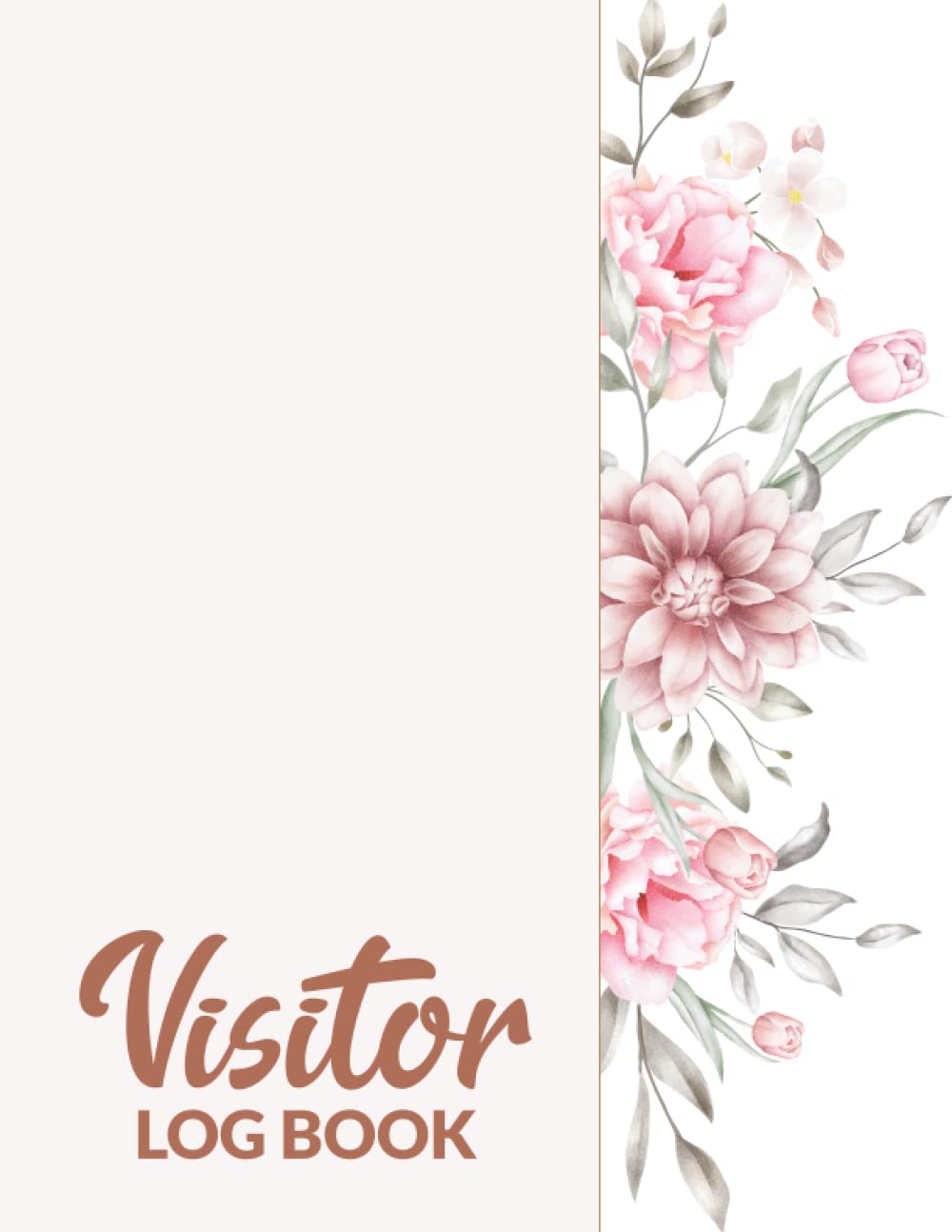 Amazon.com: Visitor Log Book: Visitor Sign In and Out Register Log Book ...