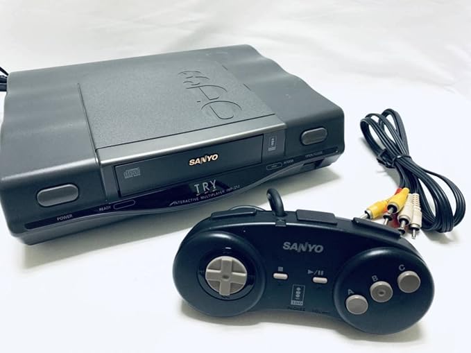 Amazon.co.jp: 3DO TRY トライ SANYO サンヨー 動作品 美品 3D 再生 ゲーム コントローラー ケーブル 一式 ...
