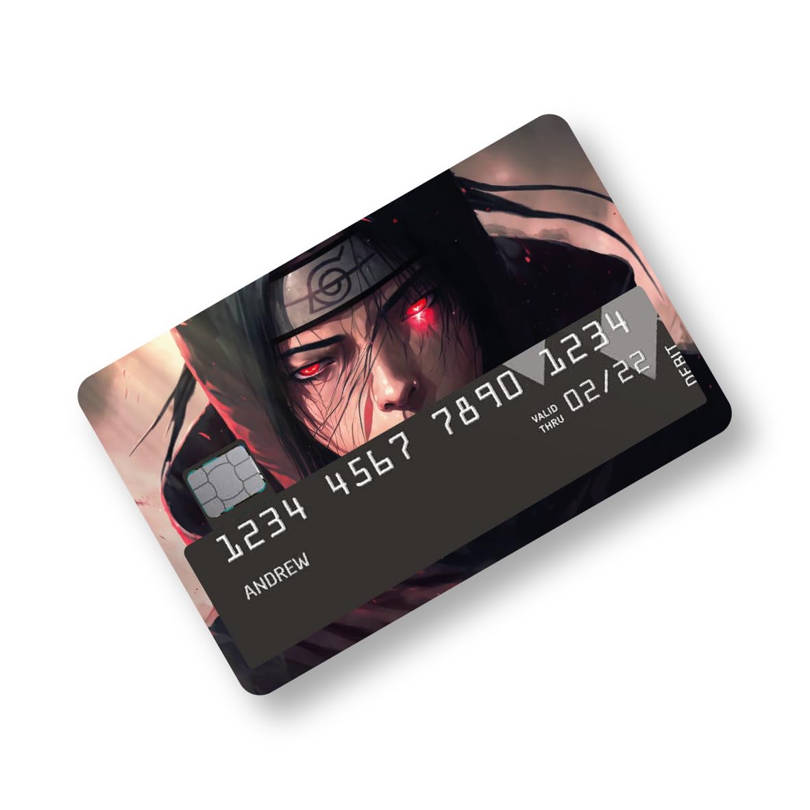 ISEE 360 Anime Naruto Card Sticker for Credit Cards | Debit Cards | ATM ...