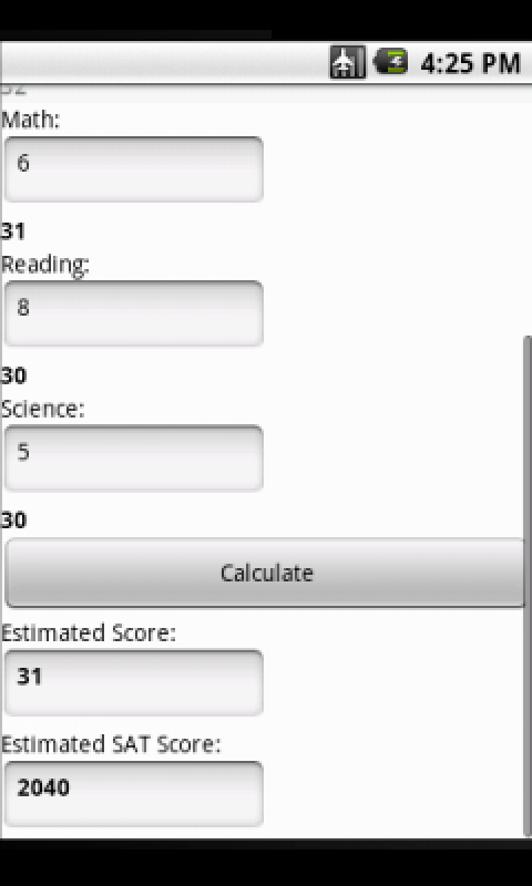 ACT Score Calculator:Amazon.co.uk:Appstore for Android