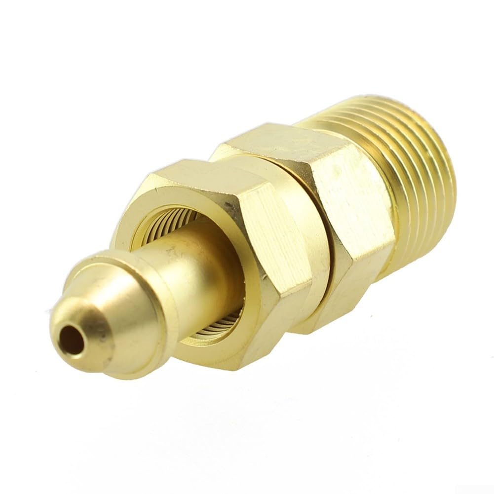 Acetylene To Cylinder Adapter Brass Acetylene Adapters - CGA Cylinder ...