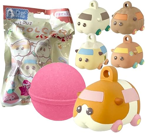 Amazon | バスボール PUIPUIモルカー プイプイモルカー ピーチの香り 全5種類 入浴剤 | SHOBIDO(ショービドー) | 入浴剤・バスケア 通販