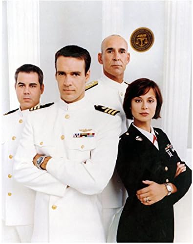 David James Elliott as Harmon Rabb, Jr, Trevor Goddard as Lt Commander ...