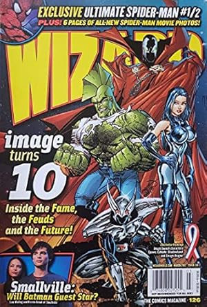 Wizard: The Comics Magazine, No. 126; March 2002; Cover 3 of 3: Spawn, Cyblade, Shadowhawk and ...