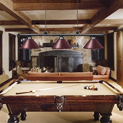 Original Pool Table Lights Stained Glass Billiard Light RAM Game Room