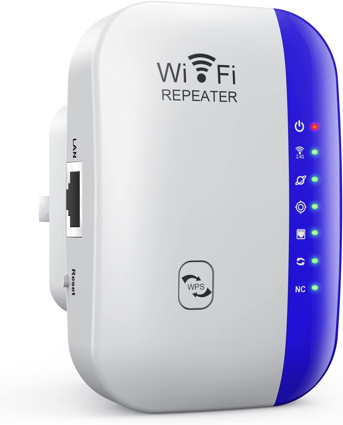 Wi-Fi Range Extender Booster 2.4G 300Mbps WiFi Repeater, High Speed ...