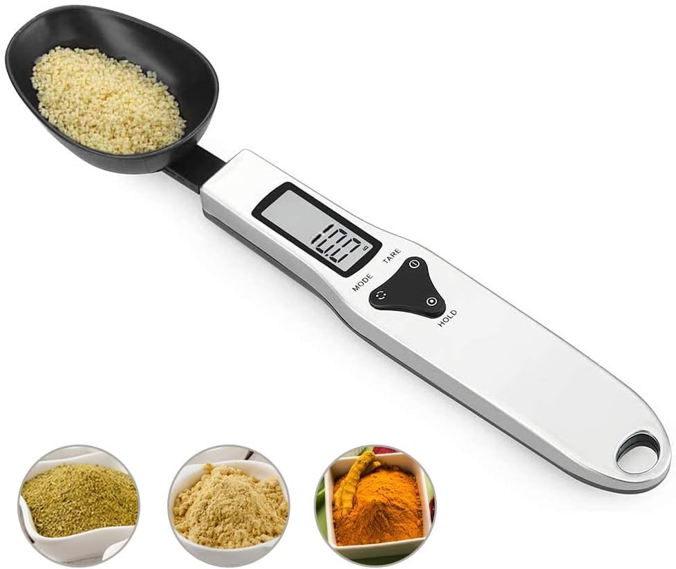 Amazon.com: 3T6B Kitchen Digital Measuring Spoon Food Scale Digital ...