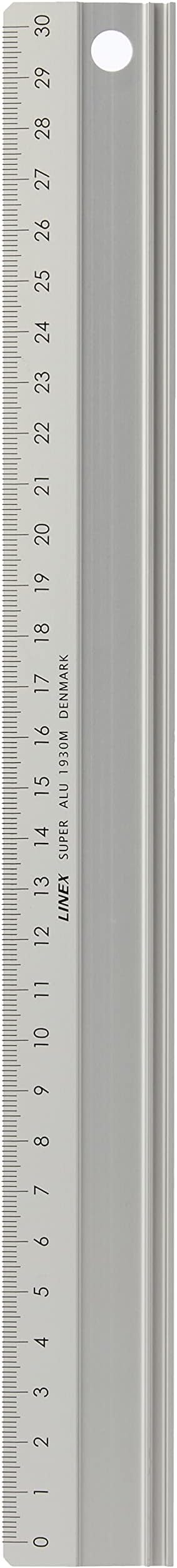 Linex 30cm Silver Hobby Cutting Ruler, E2930M : Amazon.co.uk ...