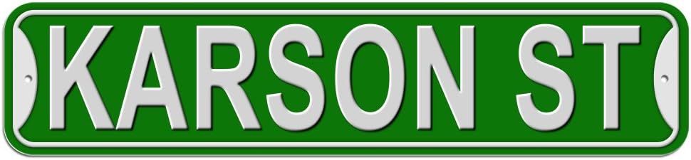 Amazon.com: Karson Sign - Plastic Wall Door Street Road Male Name ...