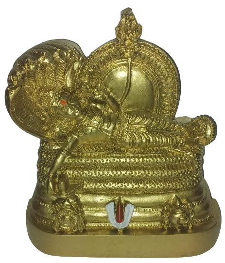 Buy HEENA Home Decor Lord Vishnu Ananth Shayanam Posture, Padmanabham ...