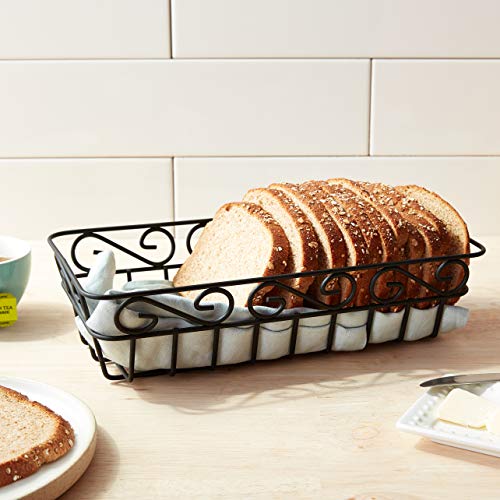 Snapklik.com : Scroll Basket, Classic Kitchen Design For Breads, Roll ...