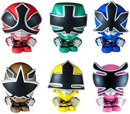 Amazon.co.jp: Power Rangers Toy Samurai Mashems Mystery Pack of 6 ...