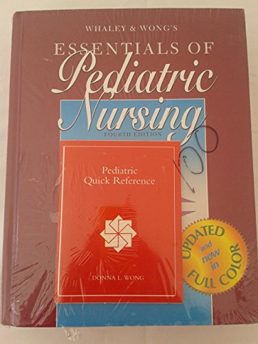 Buy Whaley and Wong's Essentials of Pediatric Nursing: Pediatric Quick ...