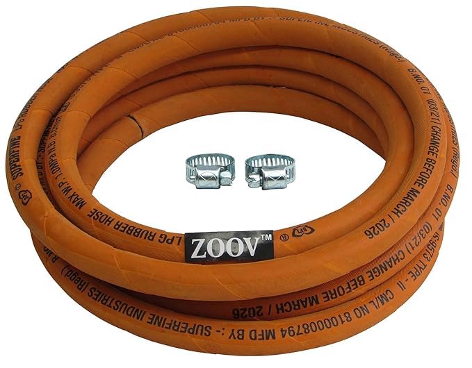 Zoov Super Suraksha Fine Quality ISO Certified LPG Hose Flexible Gas ...