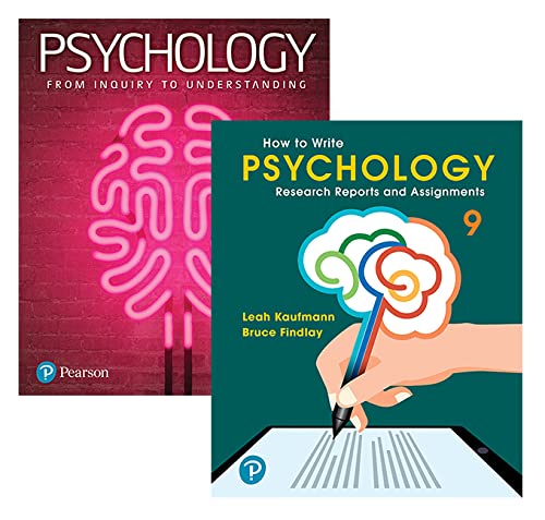 Psychology: From Inquiry to Understanding + How to Write Psychology ...