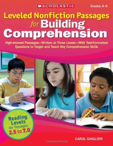Amazon.com: Leveled Nonfiction Passages for Building Comprehension ...