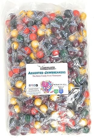 Amazon.com : YANKEETRADERS® Jawbreakers, Assorted Flavors 5 Party Pack : Grocery & Gourmet Food