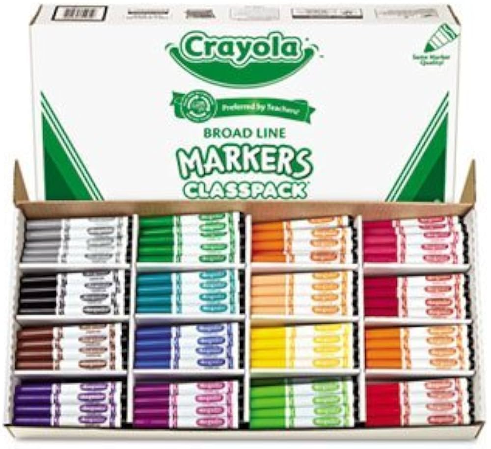 Marqueurs Effaçables Crayola