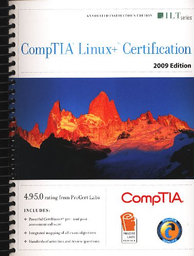 Comptia Linux+ Certification 2009 Edition + CertBlaster Instructors ...