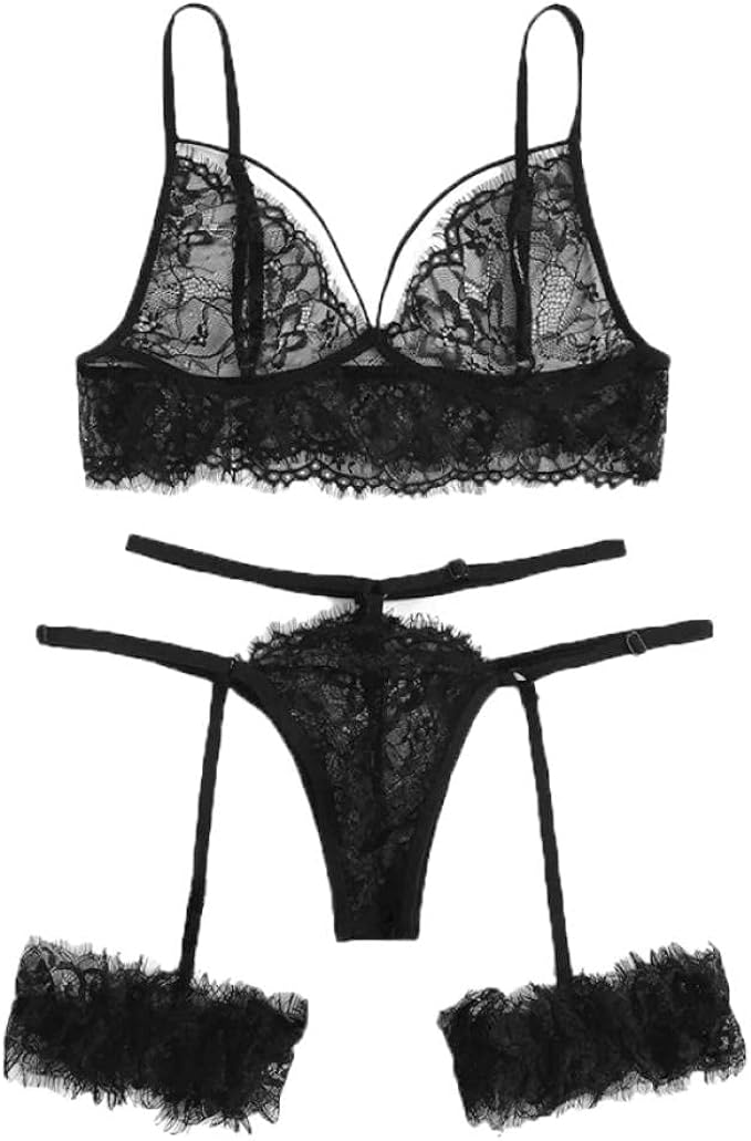 QQQQC Completini Intimi Costume Lingerie Erotica Donna Reggiseno in ...