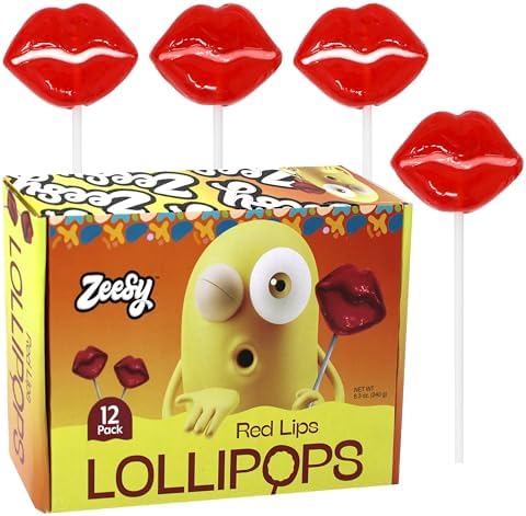 Amazon.com : Lip Lollipops Individually Wrapped - 12 Lip Suckers ...