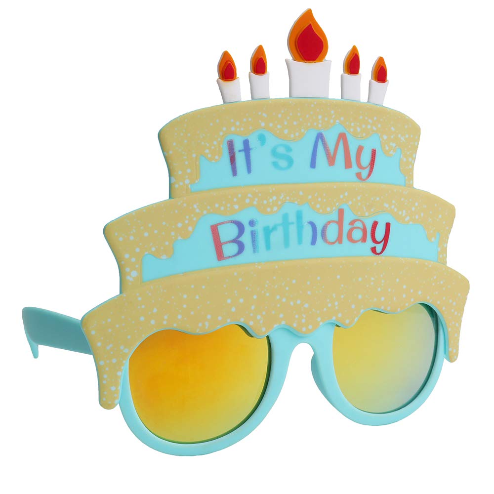 Amazon.com: Sun-Staches Happy Birthday Sunglasses | Birthday Party ...