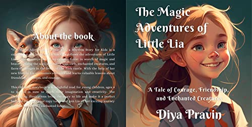 The Magic Adventure of Little Lia: A Tale of Courage, Friendship, and ...