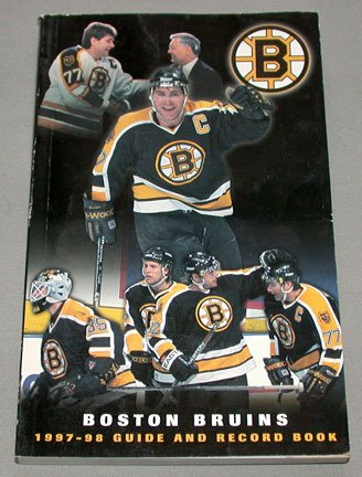 Boston Bruins 1997-98 Guide And Record Book: Unknown .: Amazon.com: Books