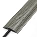 Amazon.com: Floor Cord Cover 4FT, Wood Grey Cord Hider Floor, Soft PVC ...
