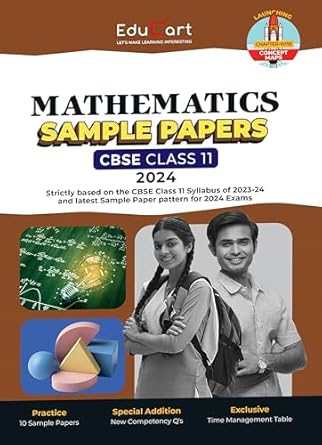 Educart CBSE Mathematics Class 11 Sample Paper 2023-24 (Introducing ...