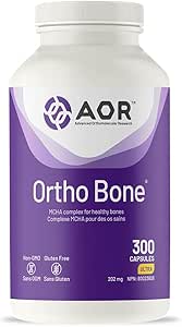AOR Ortho Bone with MCHA Complex 202mg 300 Capsules - Bone Support ...