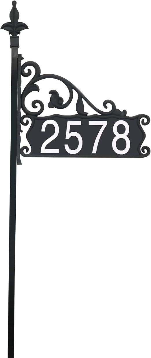 Amazon.com : Address America Boardwalk USA HandcraftedHome Address Yard ...