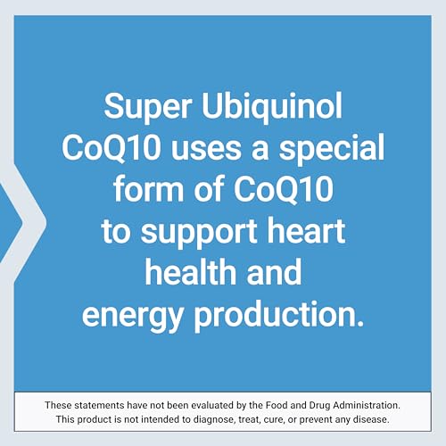 Life Extension Super Ubiquinol CoQ10 100 mg – For Heart Health & Anti ...