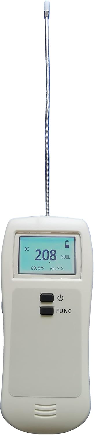Portable Quick Response O2 Gas Detector with Built-in Sampling Pump and ...