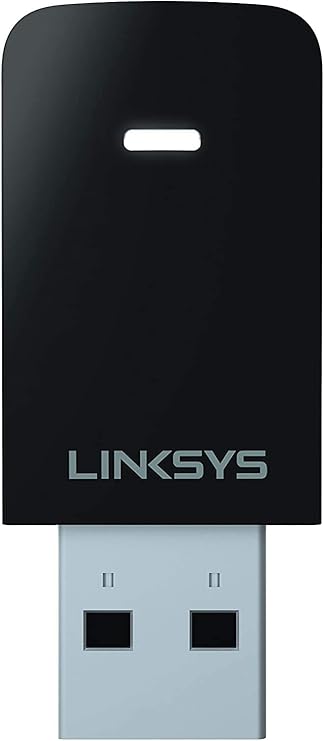 Amazon.com: Linksys USB Wireless Network Adapter, Dual-Band wireless ...