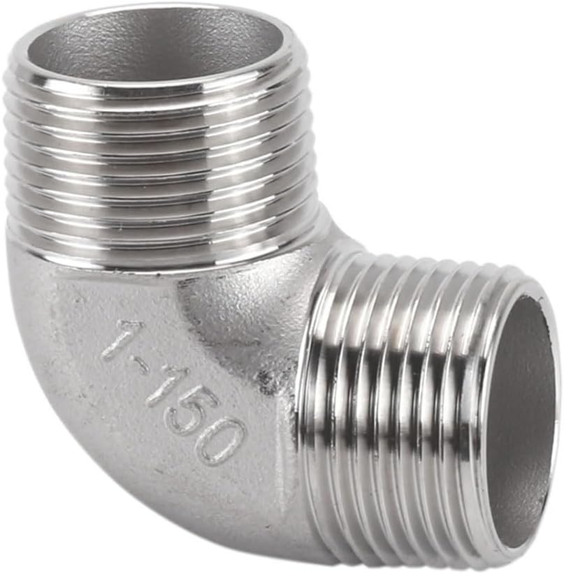 Amazon.com: 1PCS 304 Stainless Steel Male/Female Threaded Elbow, 1/8" 1 ...