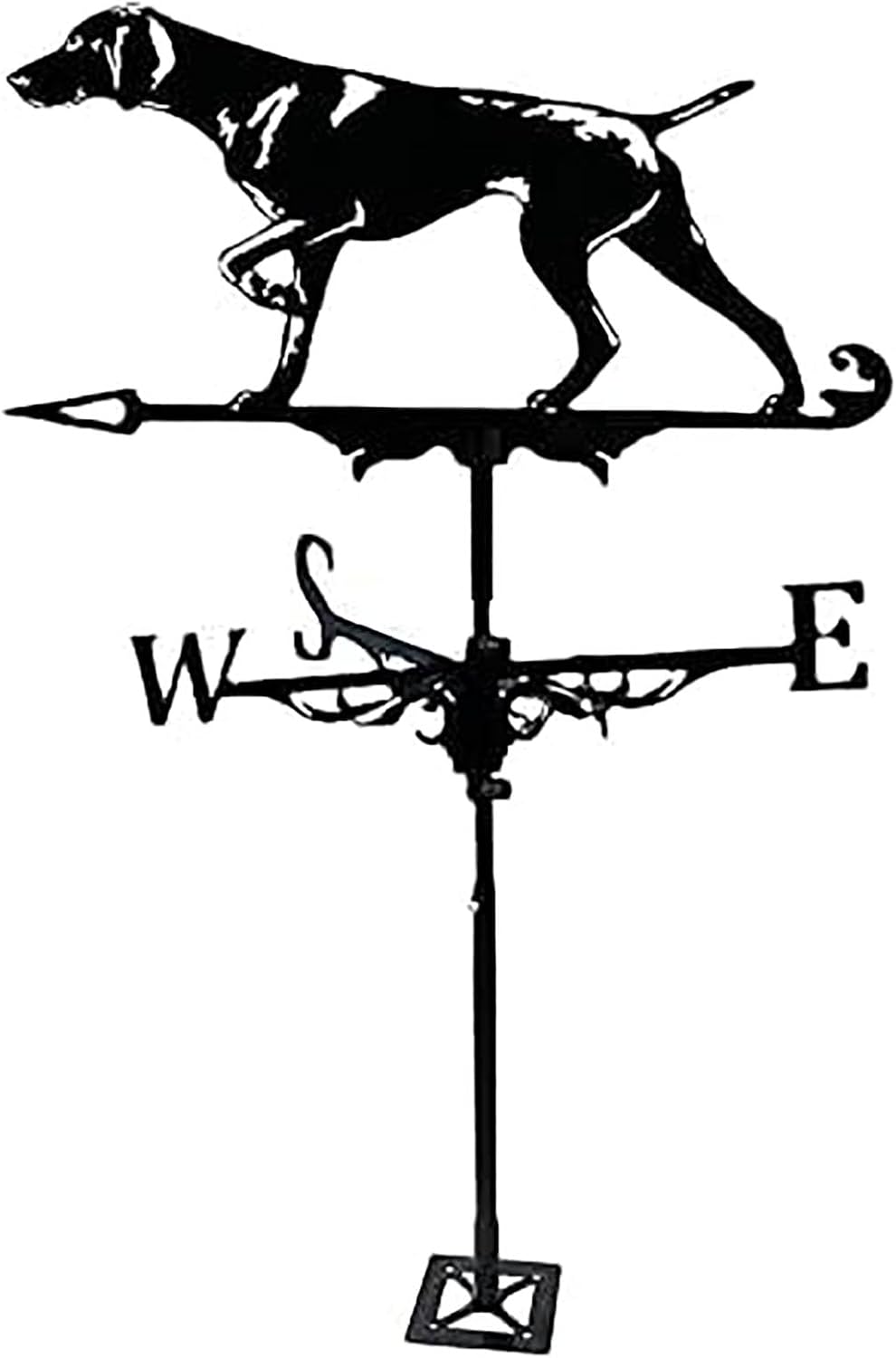 Amazon.com: Wind Vane Decorative Dog Weather Vane Roof Wind Direction ...