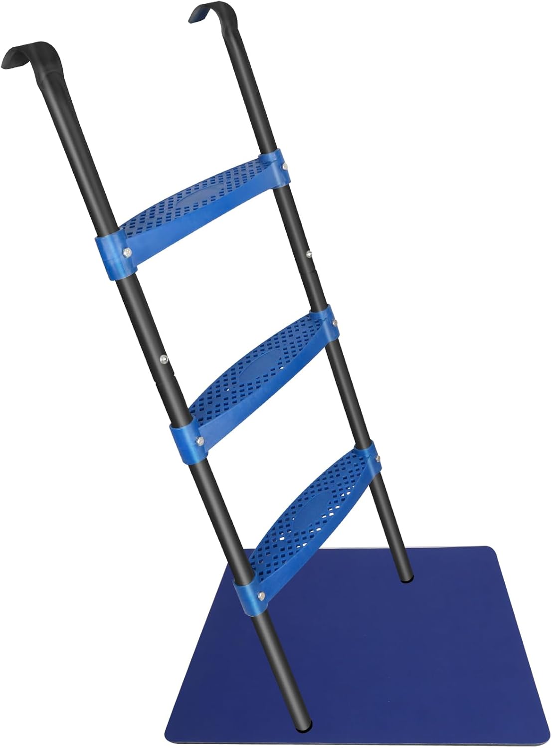 Blue 3 Step Trampoline Ladder - 100CM Long, 3 Step Accessory for Kids ...