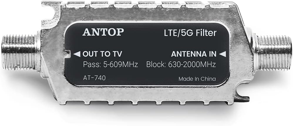 Amazon.com: Philips LTE Filter for TV Antenna, Filters 4G 5G LTE Signal ...