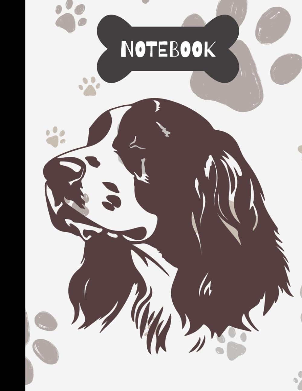 The Spirited Springer Spaniel: A Spaniel Themed Notebook with Fun ...
