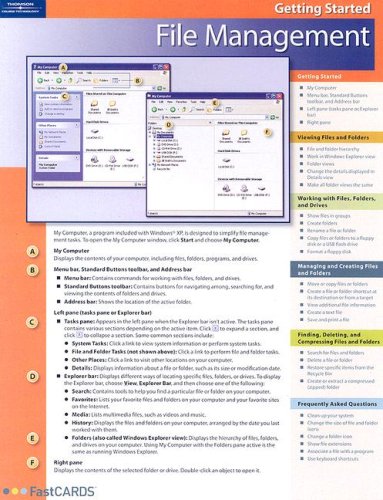 Amazon.com: FastCARD: File Management: 9781418861773: Thomson NETg ...