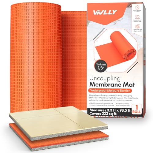 Snapklik.com : 1/8 Uncoupling Membrane For Tile, Stone, Concrete ...