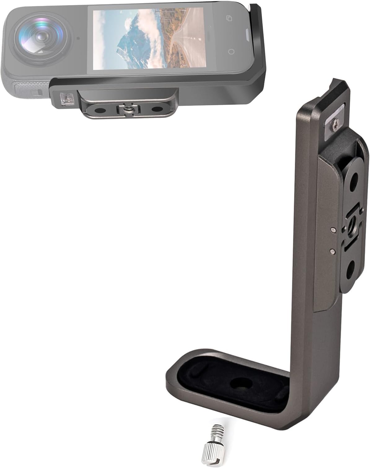 Amazon.com: LICHIFIT Horizontal Mount Bracket for Insta360 X4 Action ...